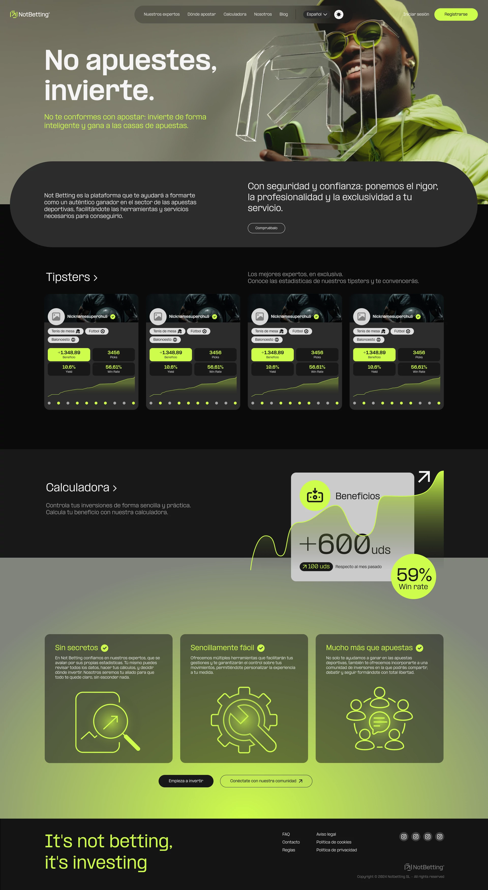 Nuestros expertos - NotBetting